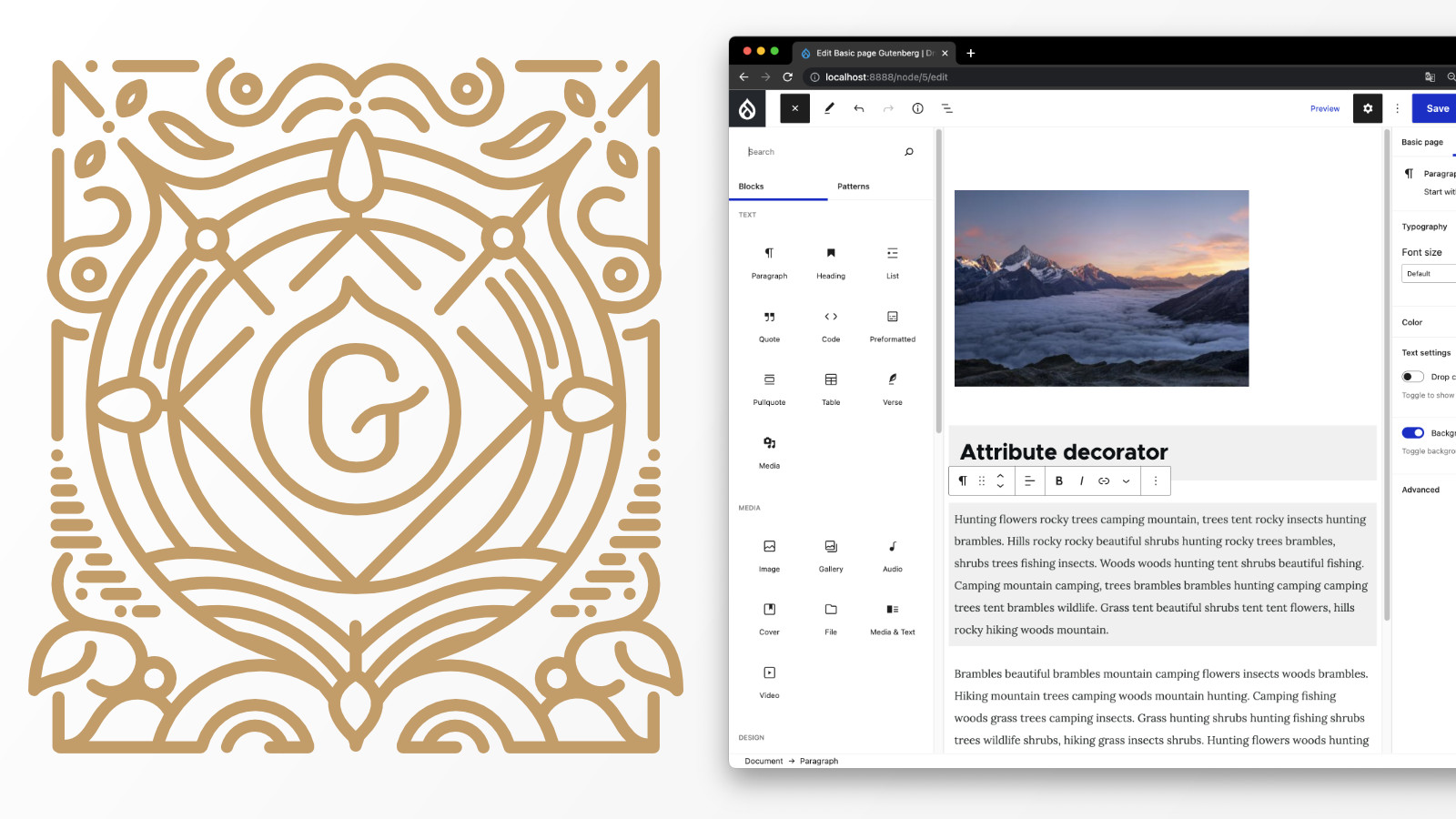 Gutenberg With Drupal Part 1 Blocks Attribute Decorator Colorfield